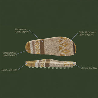 The Woolie Burro - Forest Elf Green with Ashland - Womens – Commbi