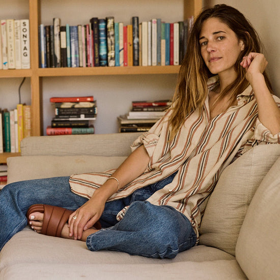 The Softie Slide - Tobacco Brown - Womens – Commbi